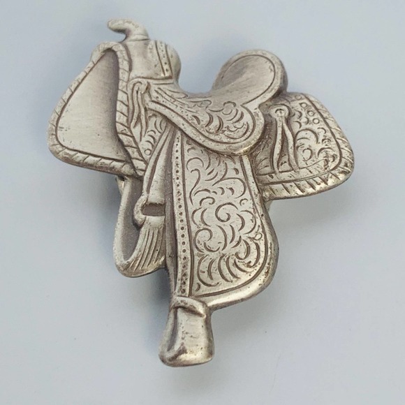 Vintage | Jewelry | Vintage Western Saddle Button Cover | Poshmark